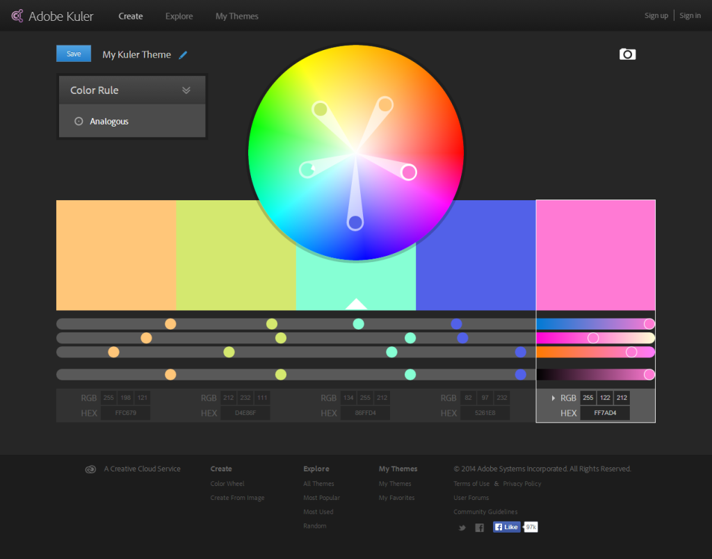 Temukan Warnamu dengan Adobe Color CC – desainer haus