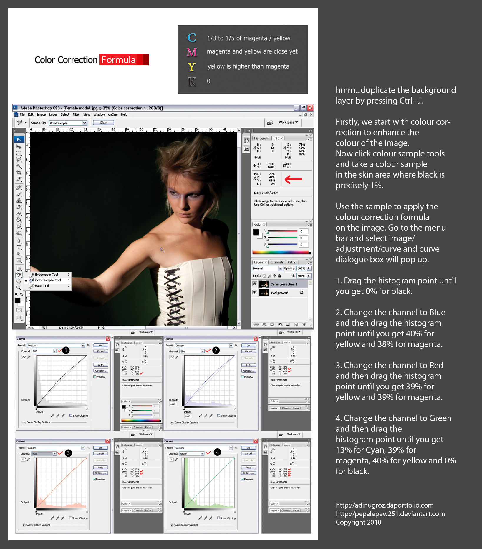 Cara Color Correction CMYK di Adobe Photoshop, Ada Rumusnya ...